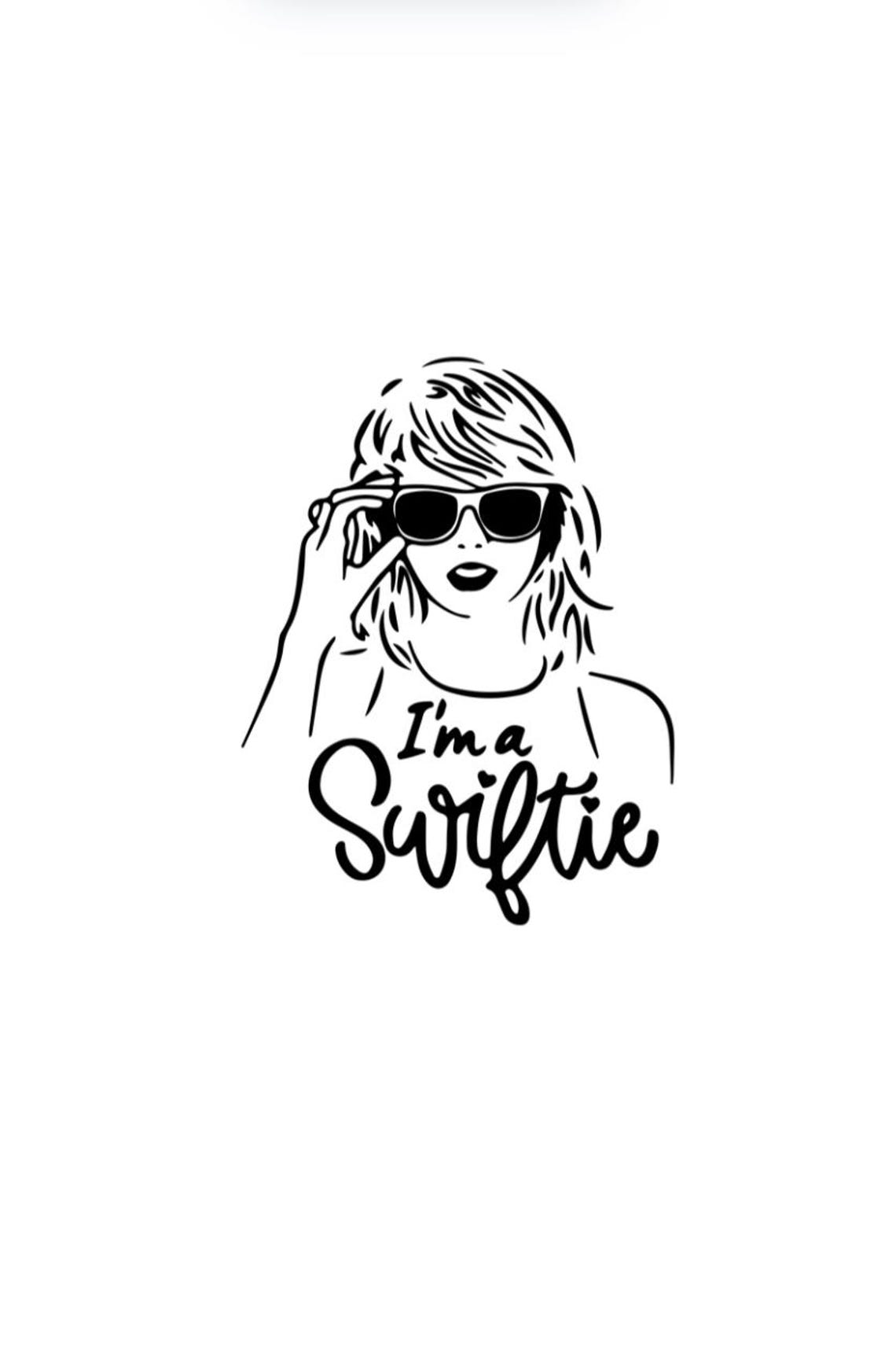 Taylor Swift SVG File and PNG Cut Files, Perfect for Personalizing ...