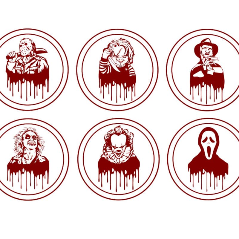 Terrifier Stencils - Etsy