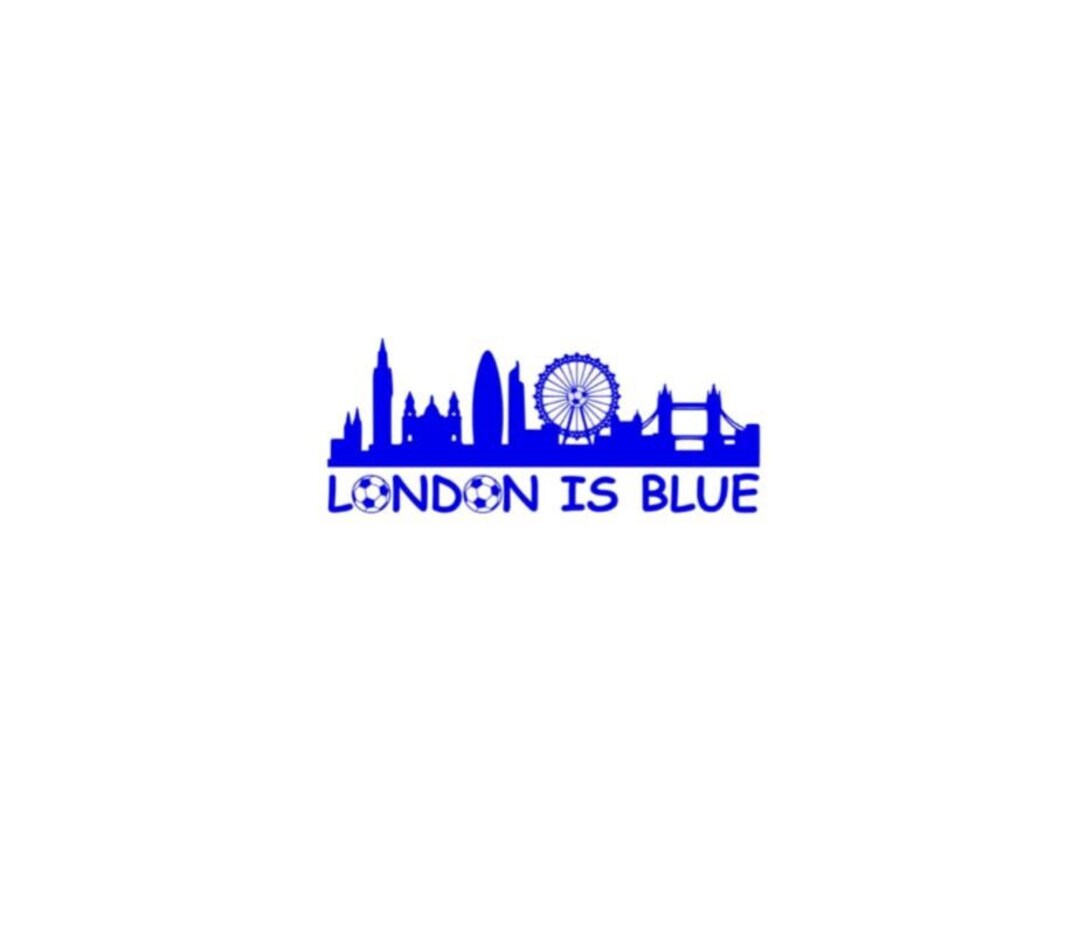 UK Chelsea - London is Blue - the Lions - Design Cut File - Stencil ...