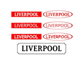 Liverpool Stencil - Etsy UK