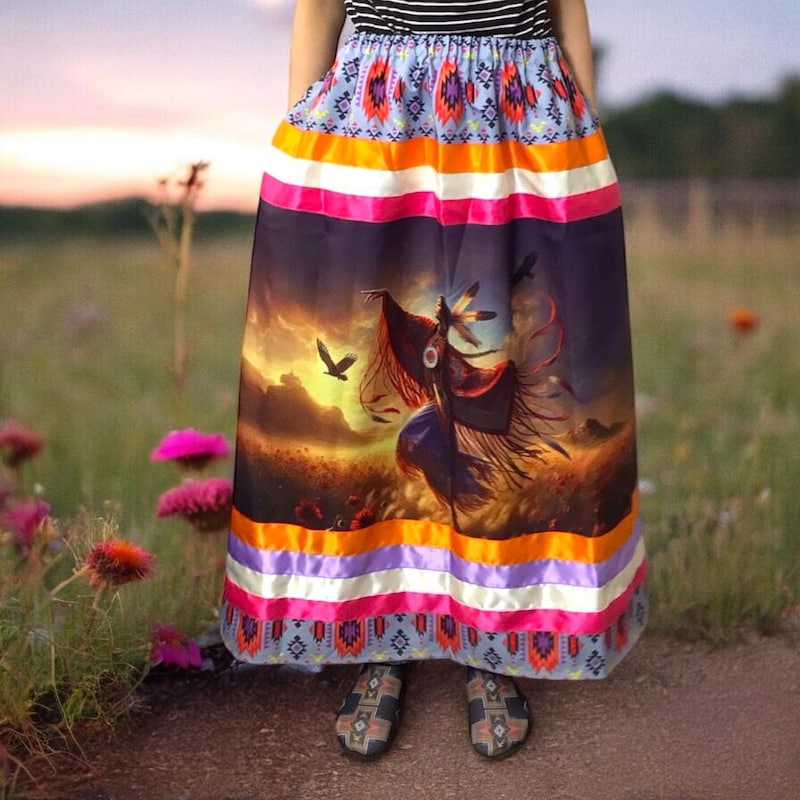 Ribbon Skirt - Etsy Canada