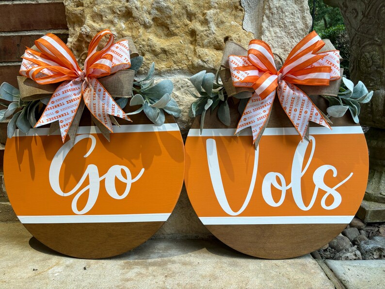 Tennessee Vols Double Door Hanger, Double Door Go Vols Hanger ...