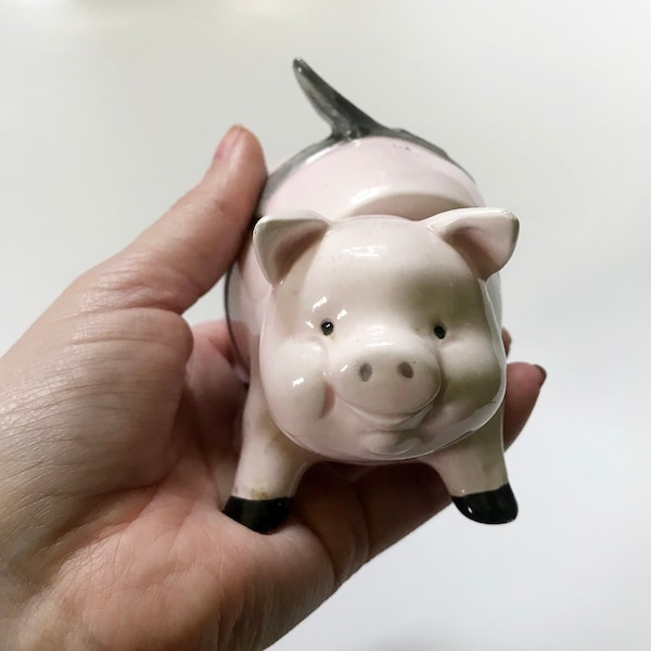 Ceramic Pig - Etsy