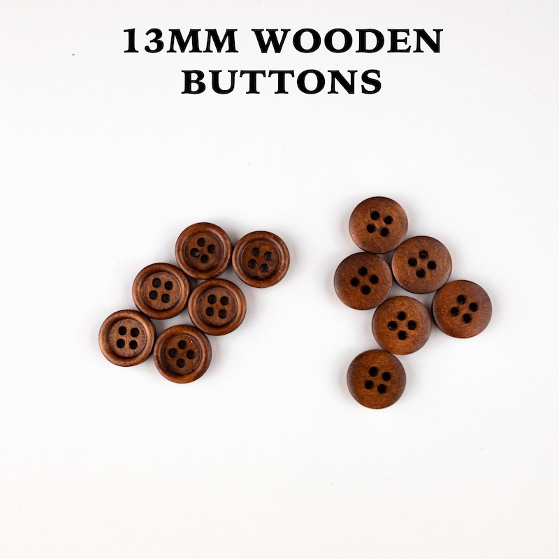 Wooden Button - Etsy