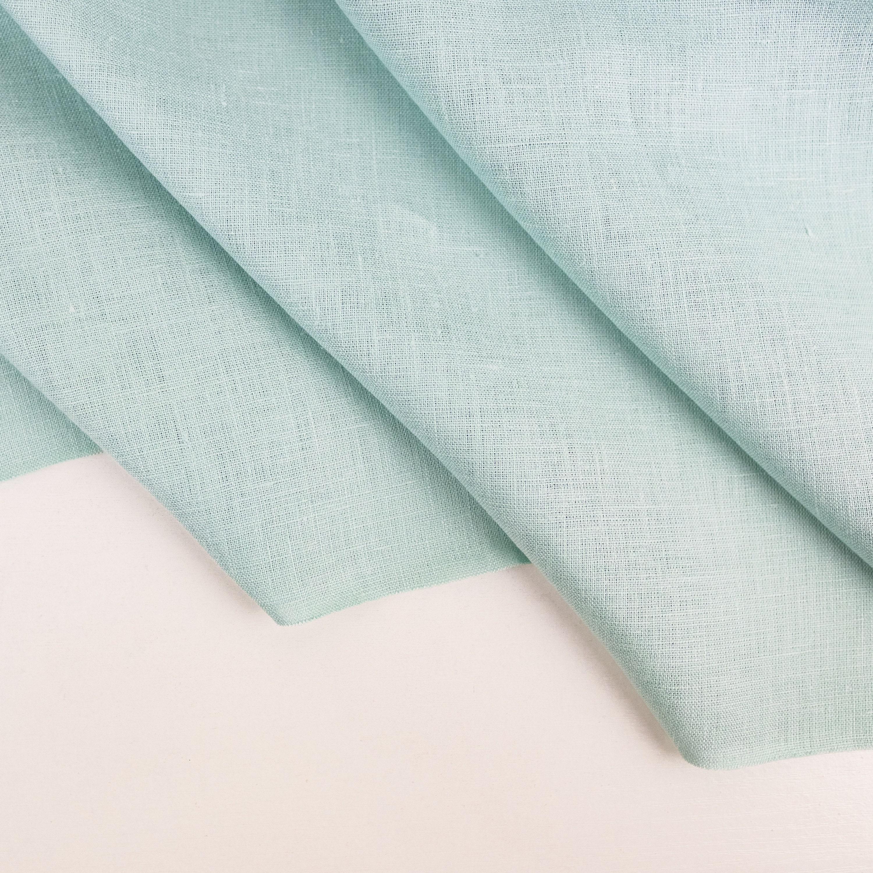 Light Blue Linen. Linen Fabric. Medium Weight Linen Fabric. 100% Linen ...