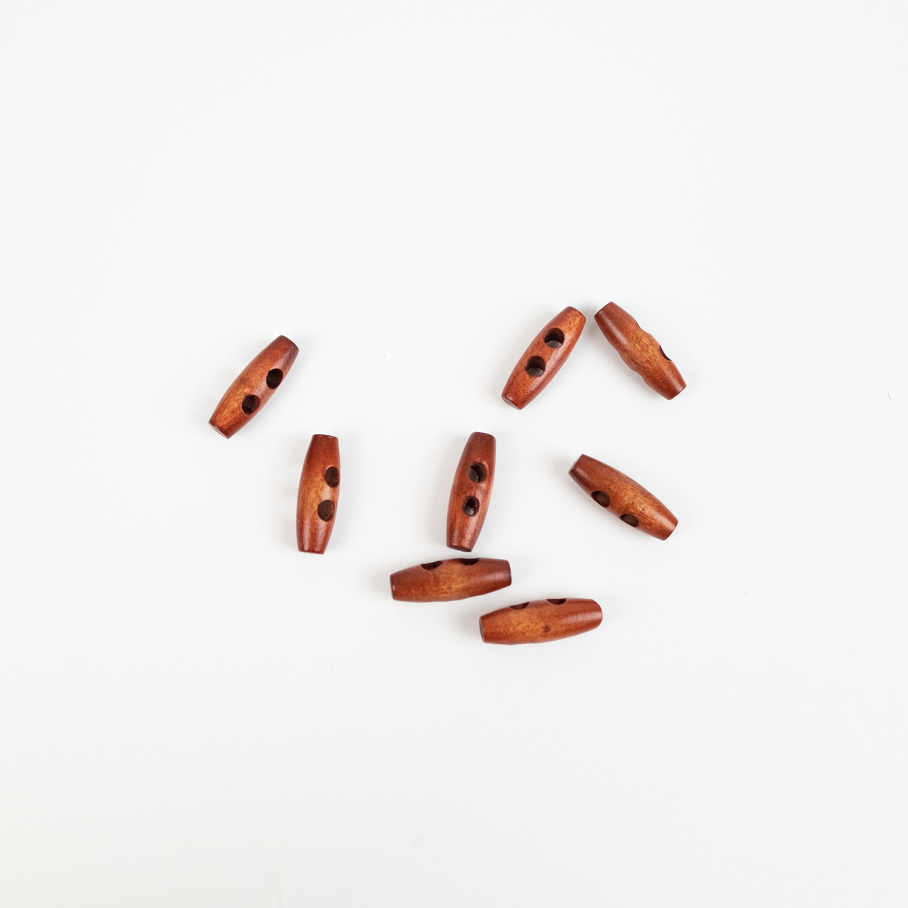 30mm Wooden Horn Toggle Button for Sewing, Knitting, Crocheting ...