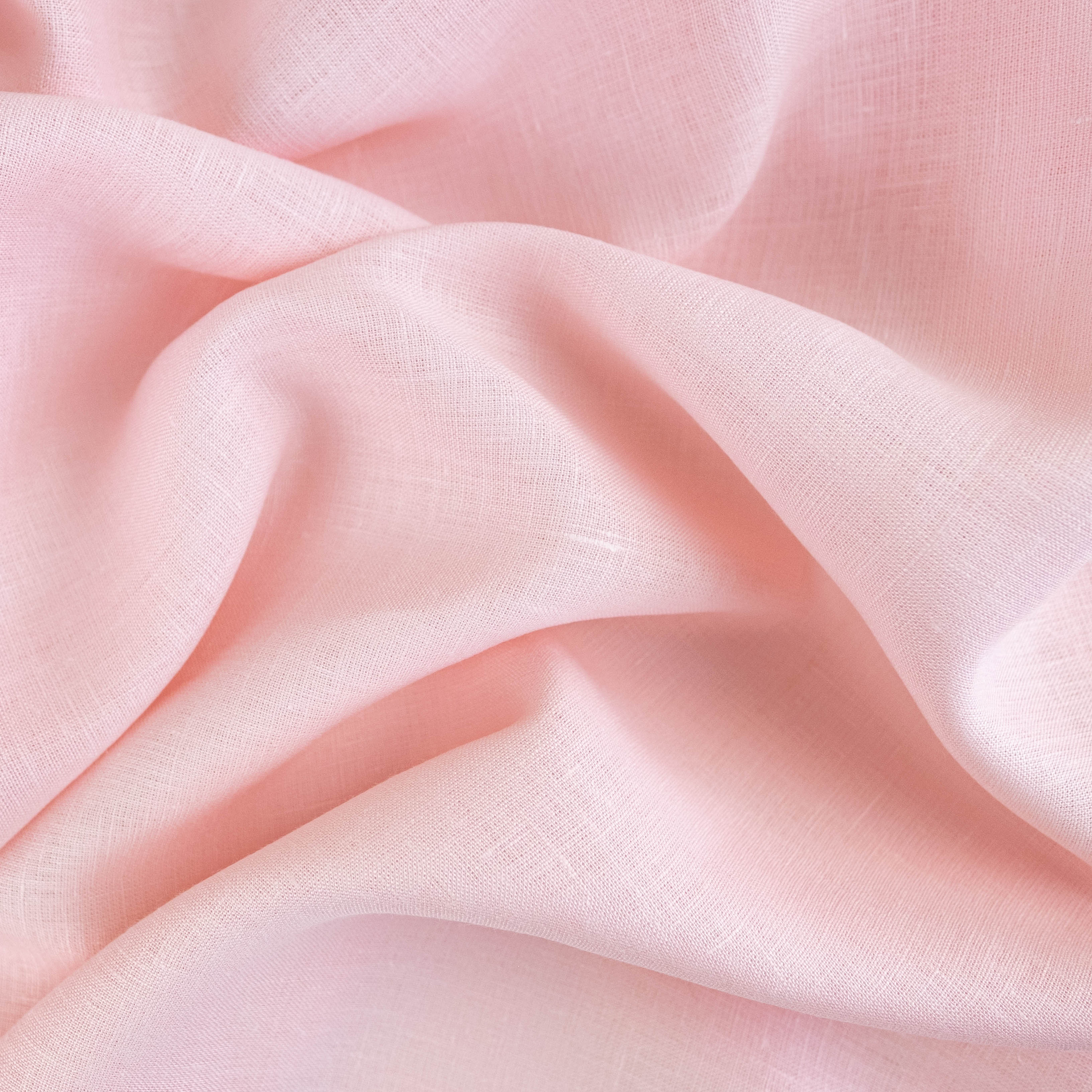 Sewing & Needlecraft dusty pink linen medium weight pre-washed linen ...