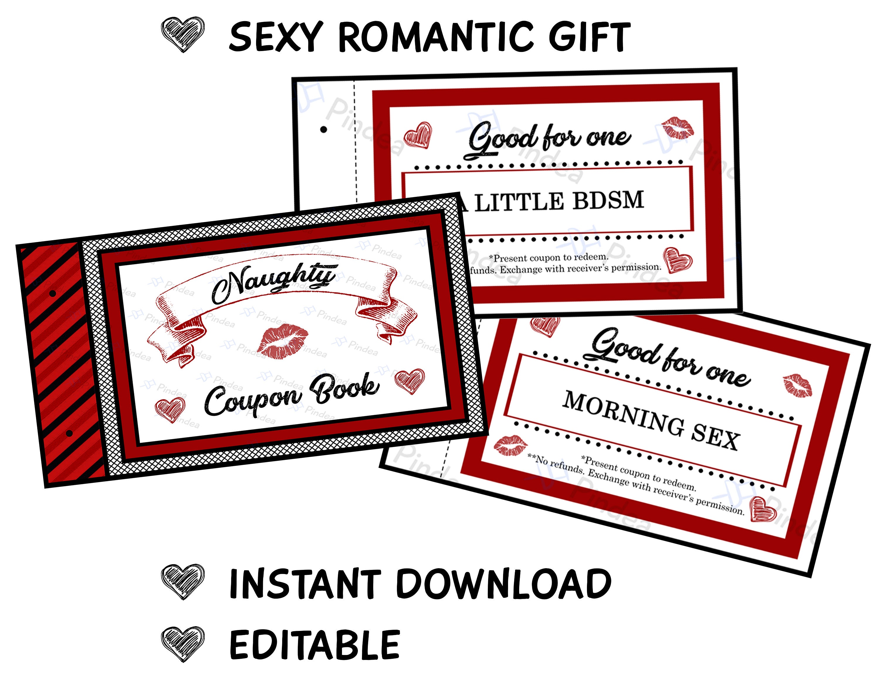 Sexy Birthday Coupon Template 9433