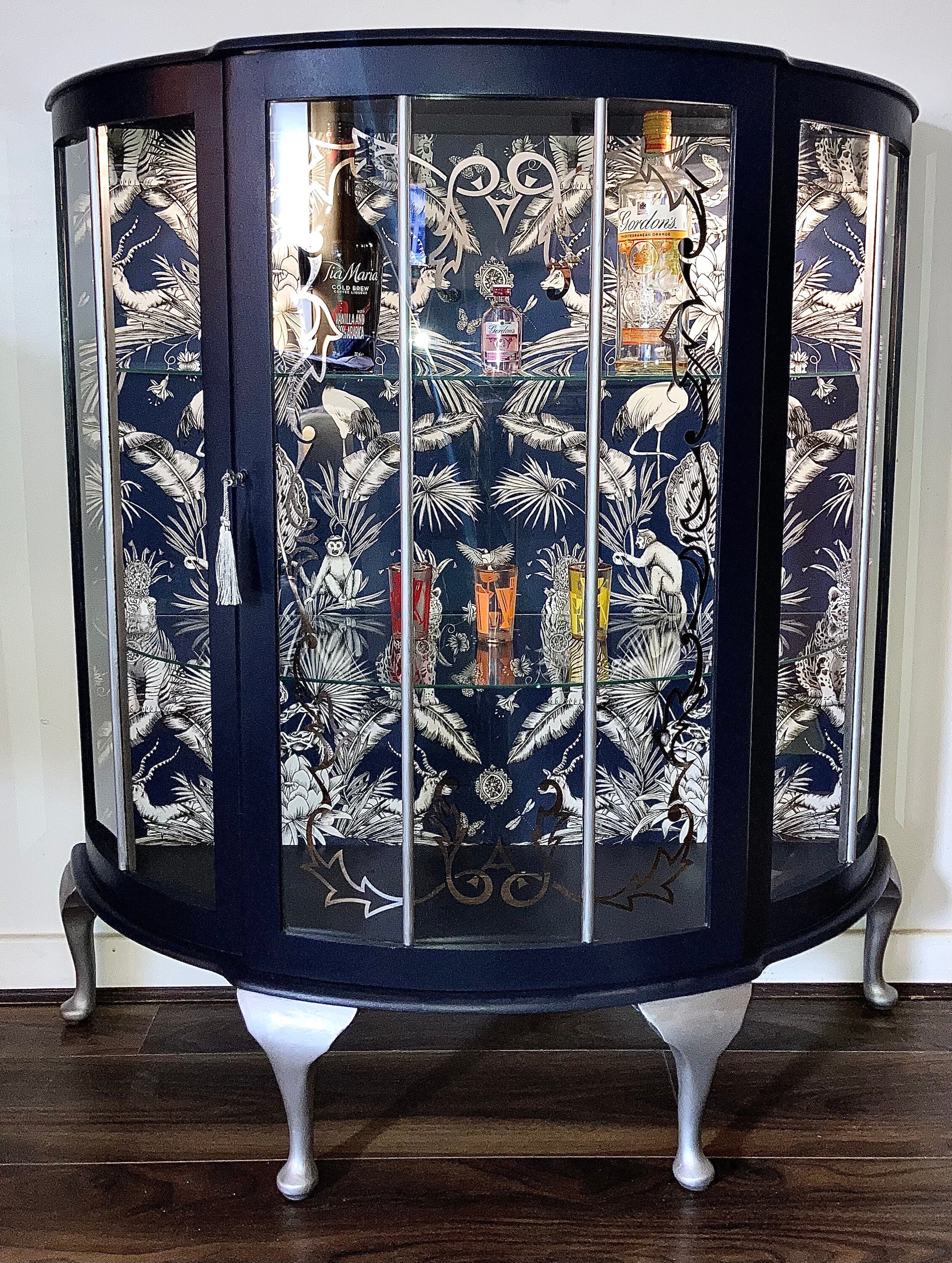 Gin display cabinet store