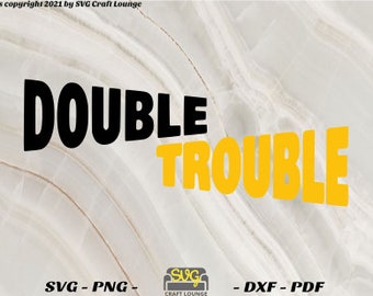 Double Trouble. Png - Etsy