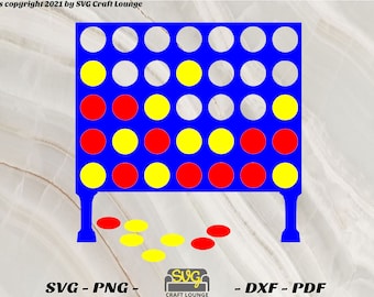 Connect Four Svg - Etsy UK