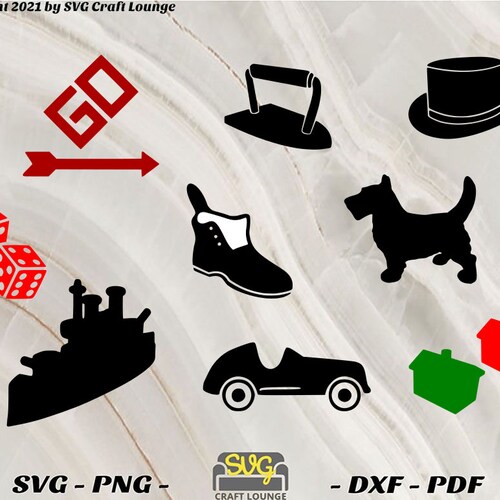 Monopoly Board Game Template. Digital Download - Etsy