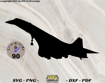 Concorde Svg - Etsy UK