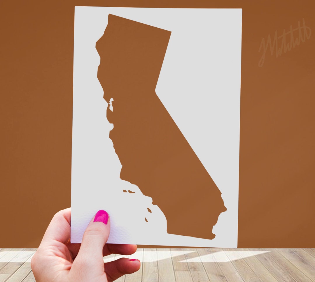 States of America Stencils (part 1) - A4 Reusable 190 Micron Mylar - Etsy