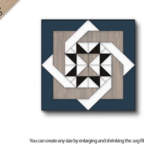 Barn Quilt Svg Quilt Block Svg Quilt Patterns Laser Cut | Etsy