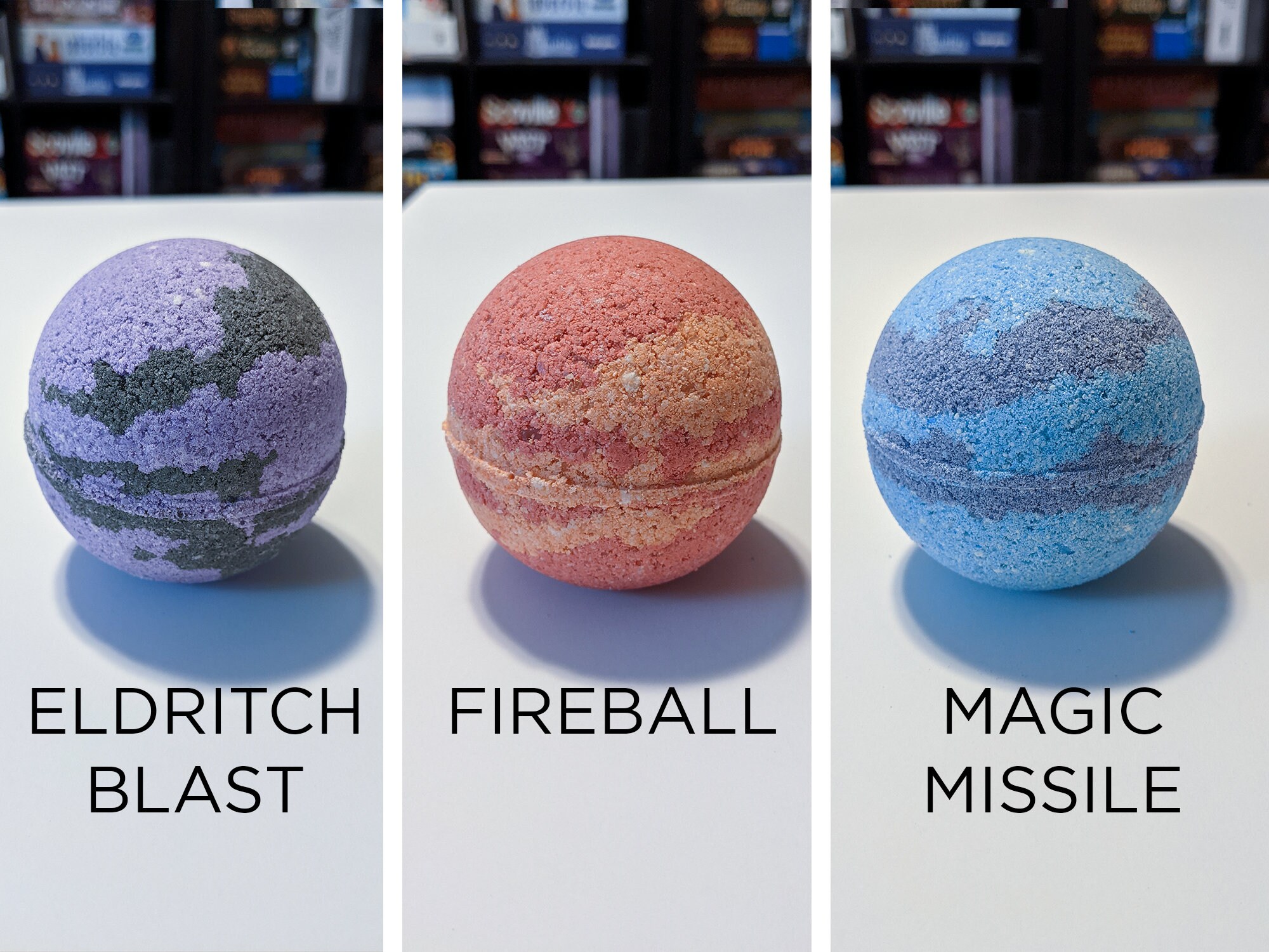 Single Spell Bath Bomb // D&D Inspired Spells With Choice of - Etsy Canada