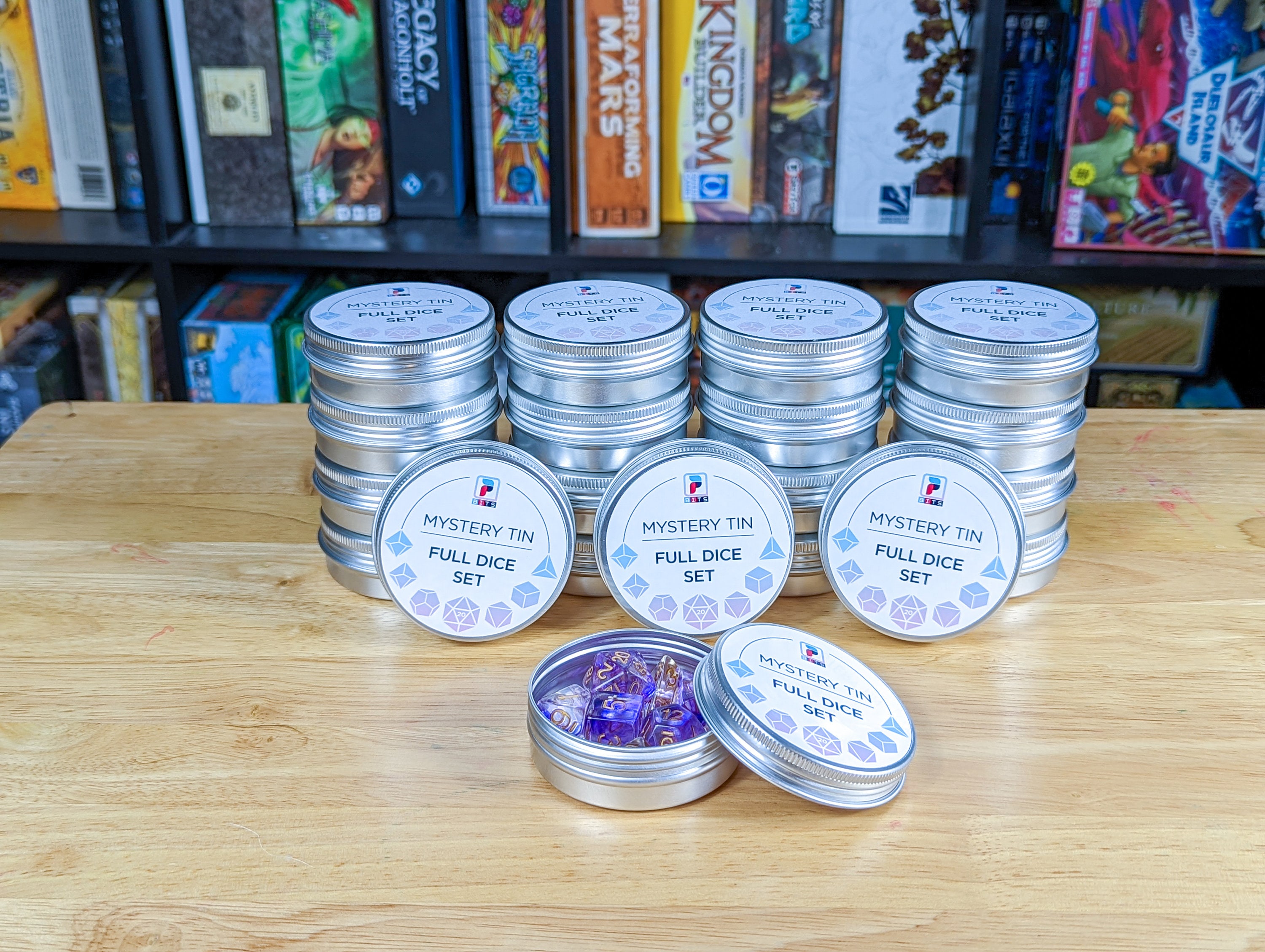 Mystery Tin of Dice // Full Set of 7 Premium Dice in Every - Etsy