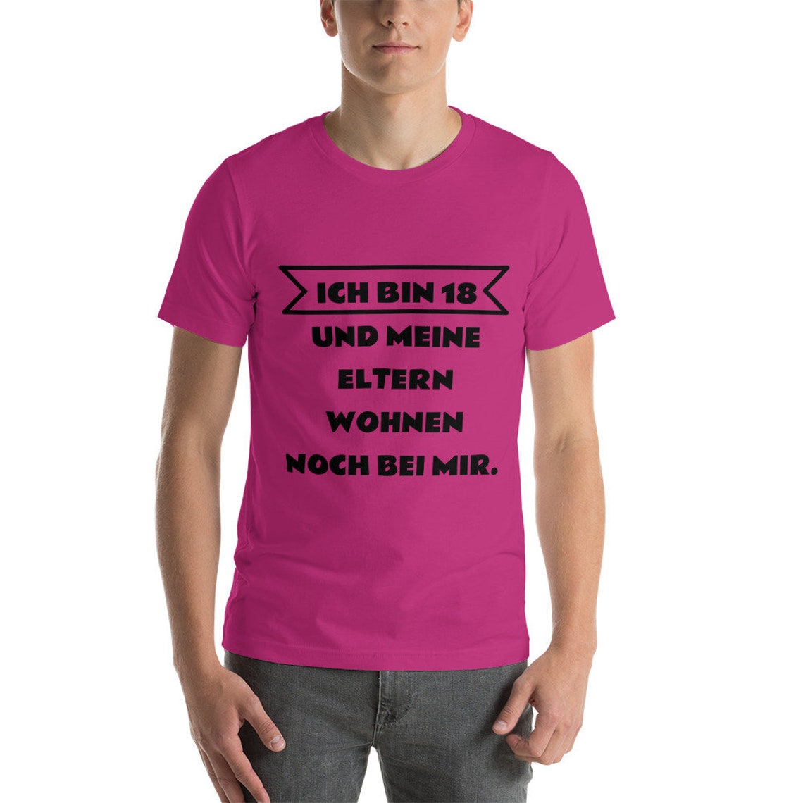 18. Geburtstag / 18. Birthday Kurzärmeliges Unisex-T-Shirt | Etsy