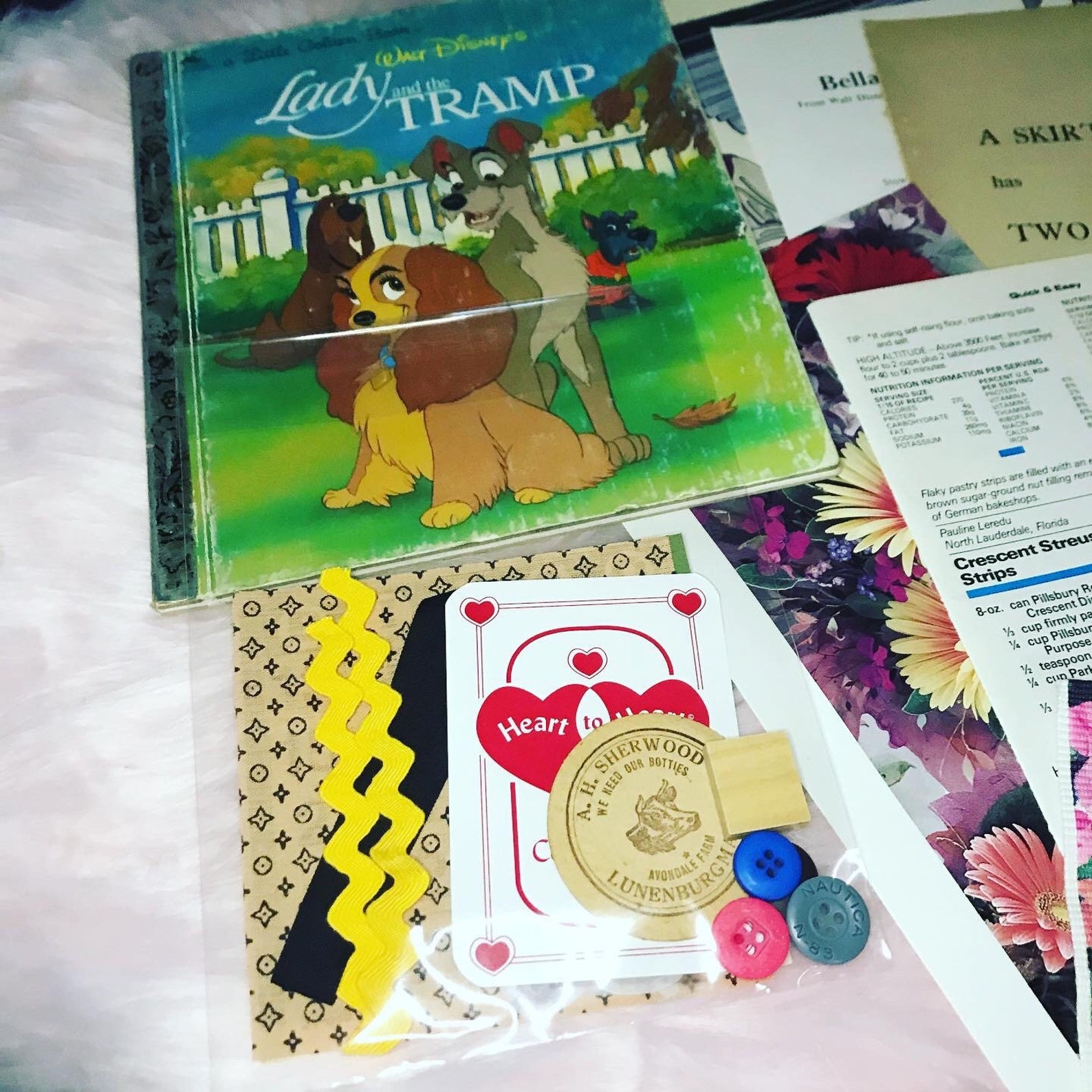 Lady and the Tramp Junk Journal Kit - Etsy