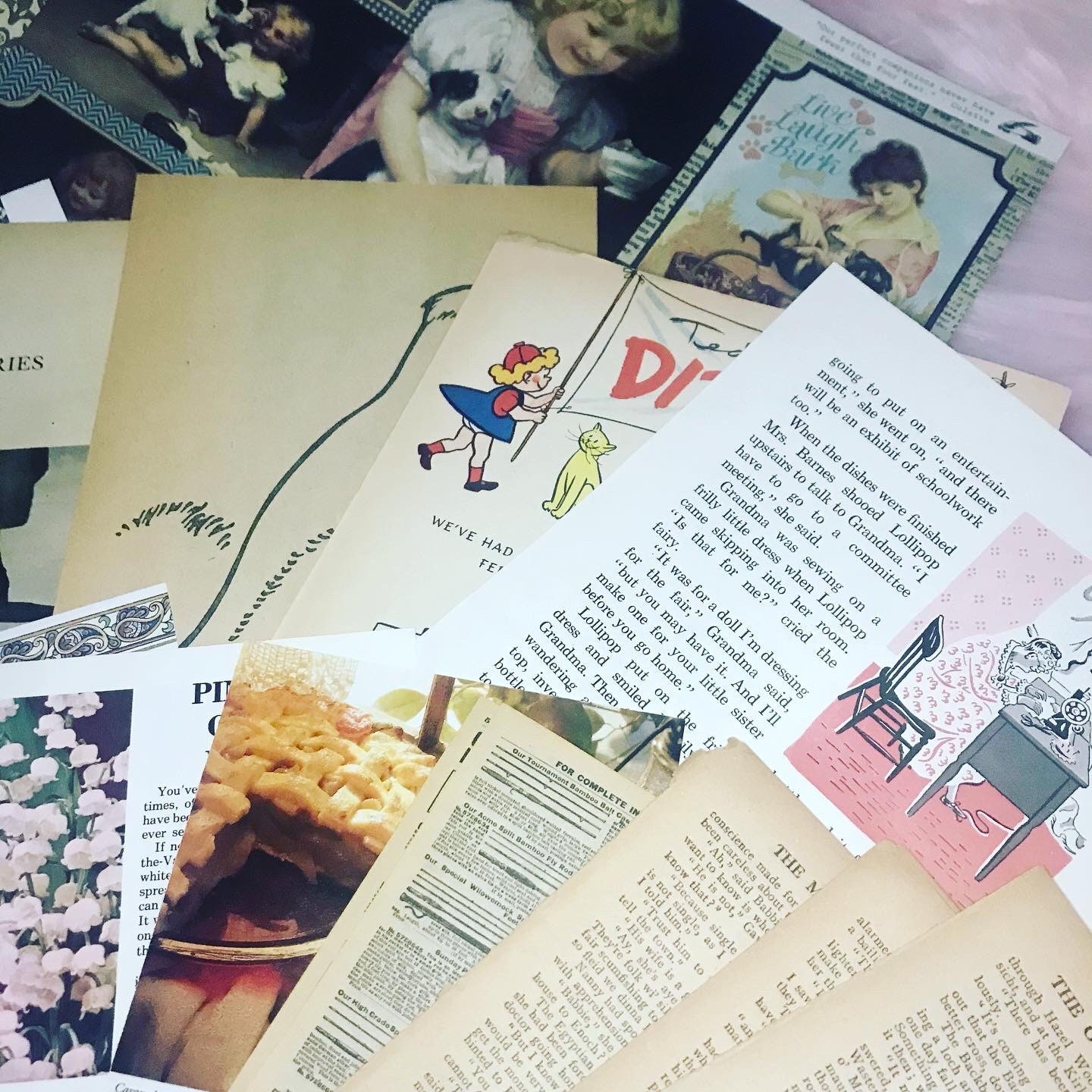 Lady and the Tramp Junk Journal Kit - Etsy