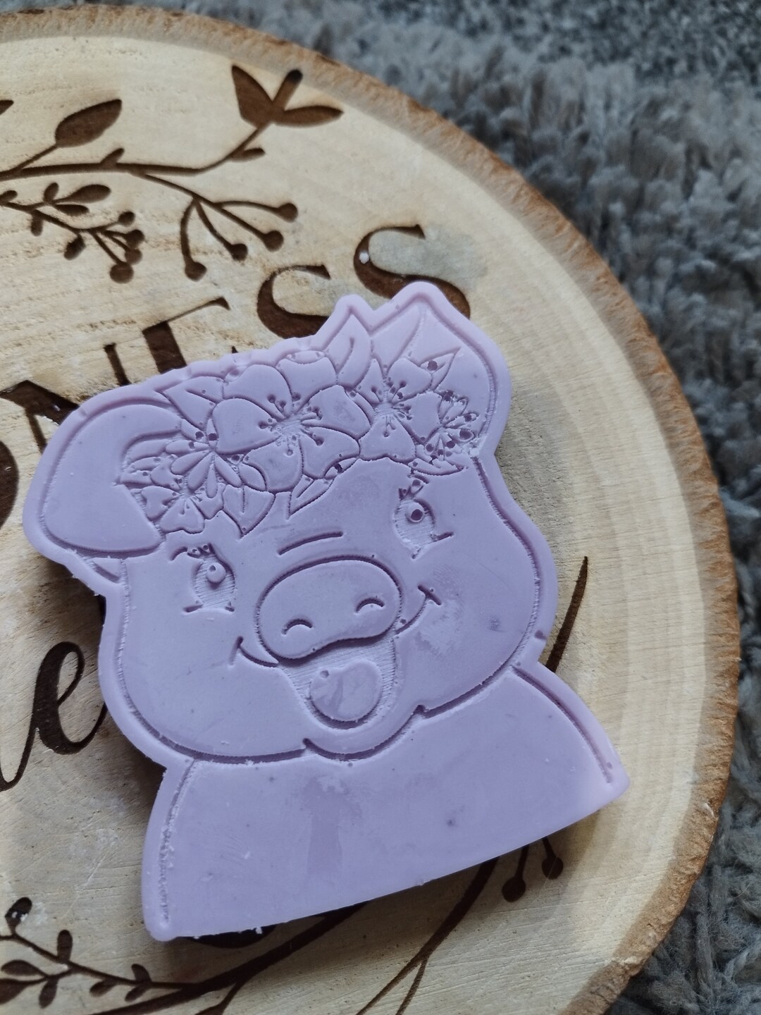 Scented Pig Wax Melt Soy Wax, Choice of Colour and Scent, Perfect for ...