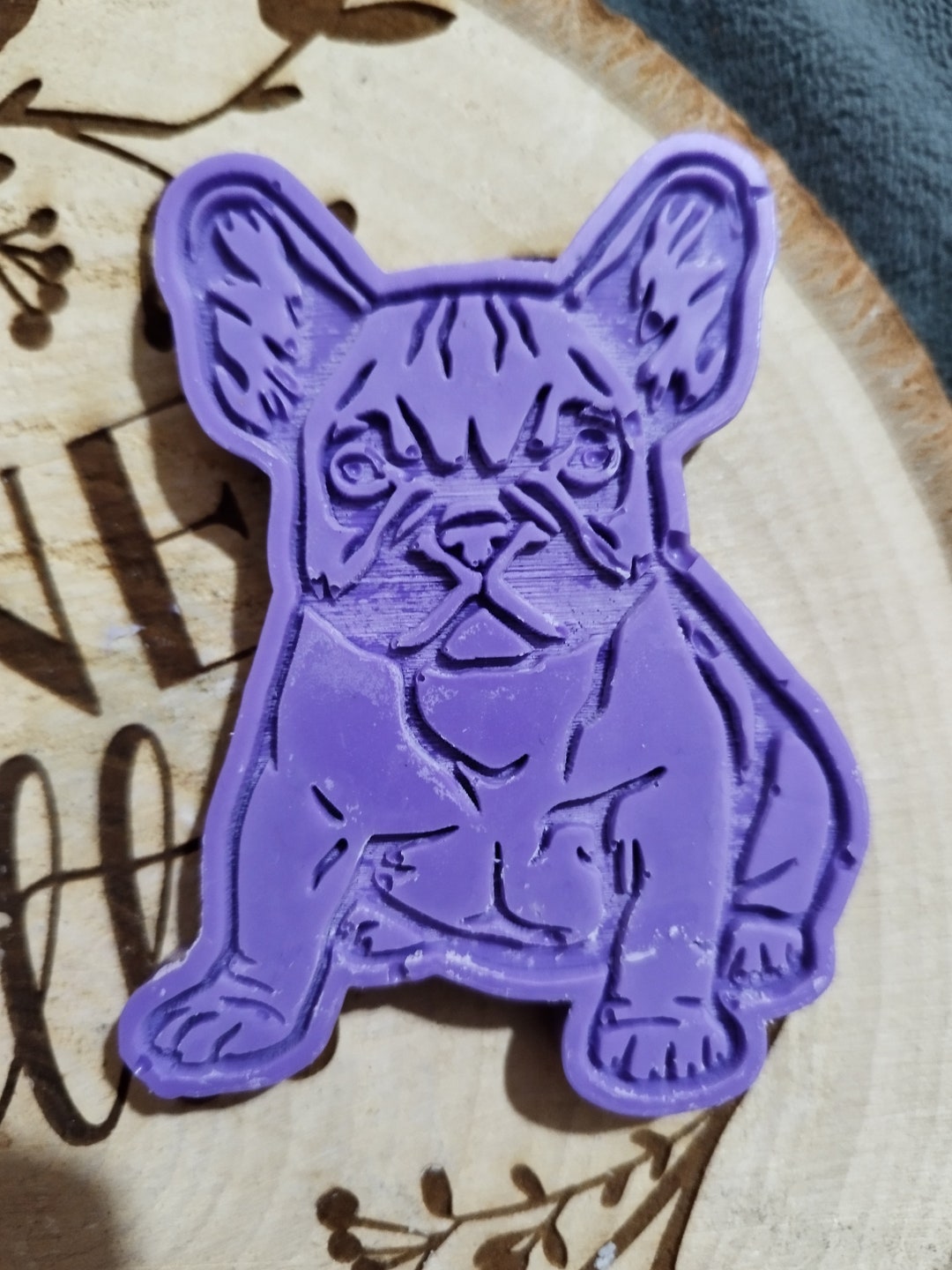 Scented Dog Wax Melt, Bulldog, Soy Wax, Choice of Colour and Scent ...