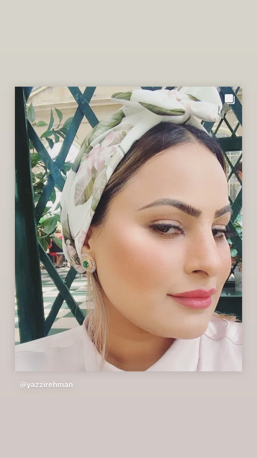 Tropical Super Soft Turban for Women, Chemo Headwear, Turban Hijab ...