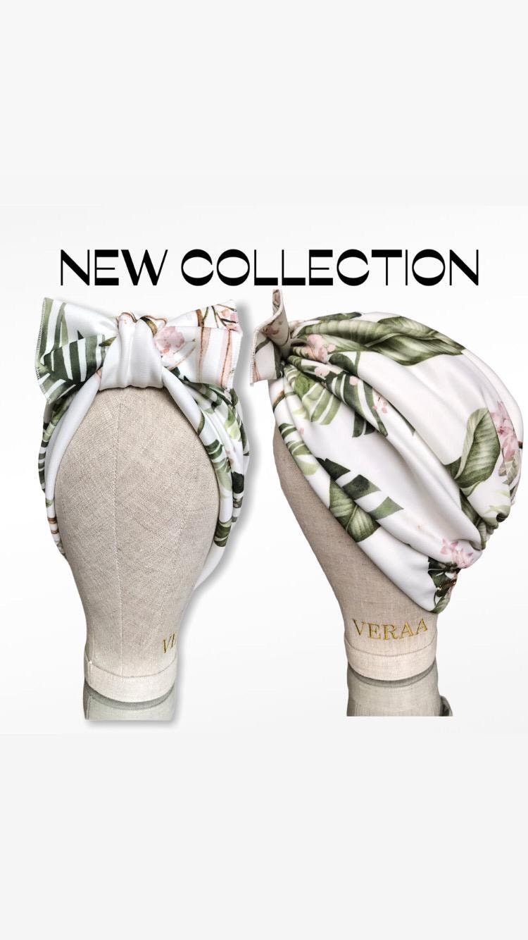 Tropical Super Soft Turban for Women, Chemo Headwear, Turban Hijab ...