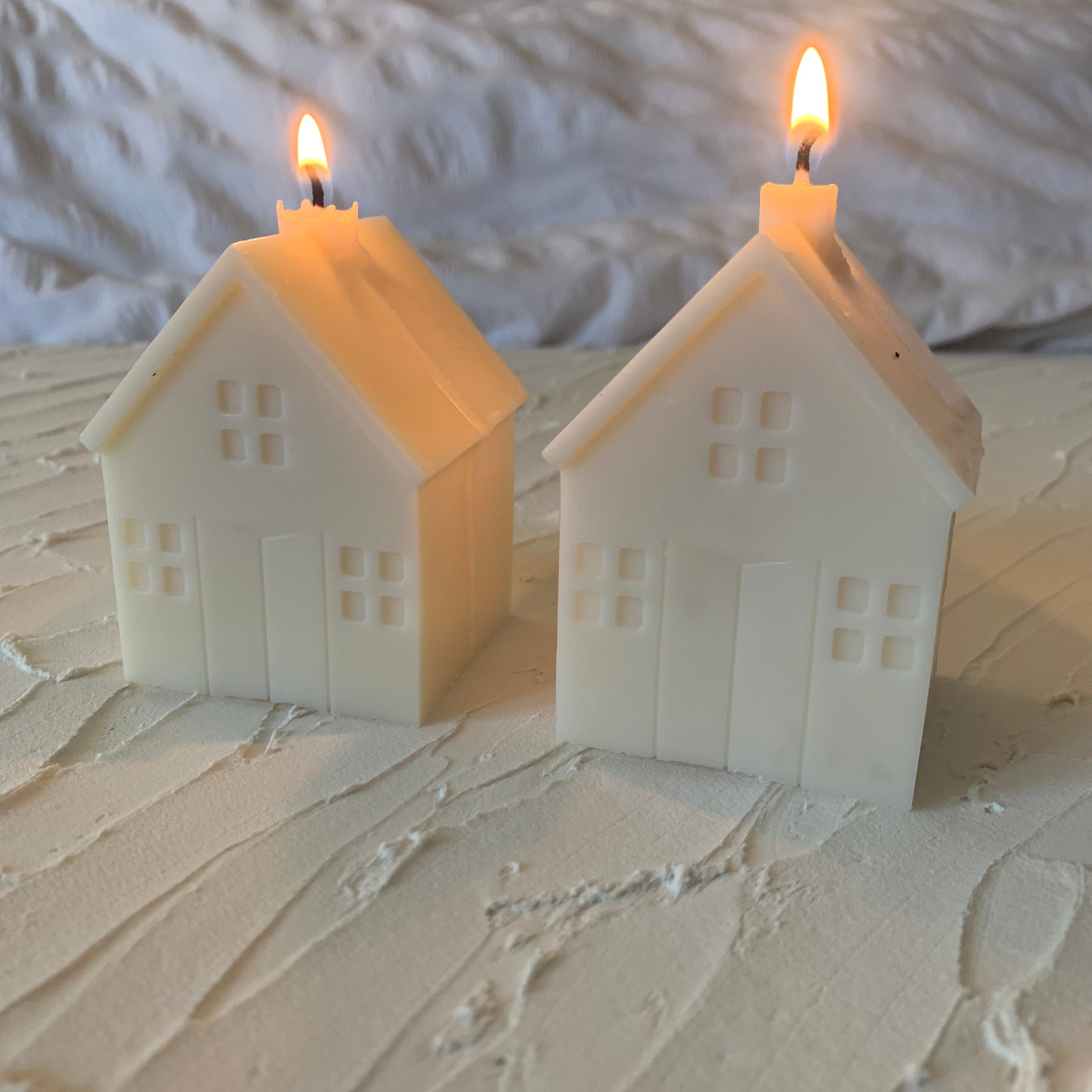 New Home Soy Candle House Shaped Scented Candle House Warming Gift Present Gift Cottage House Candle Etsy