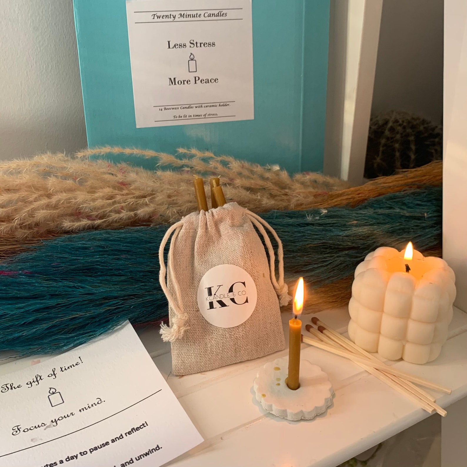 Twenty Minute Candles Mini Meditation Mindfulness Candles Well Being ...