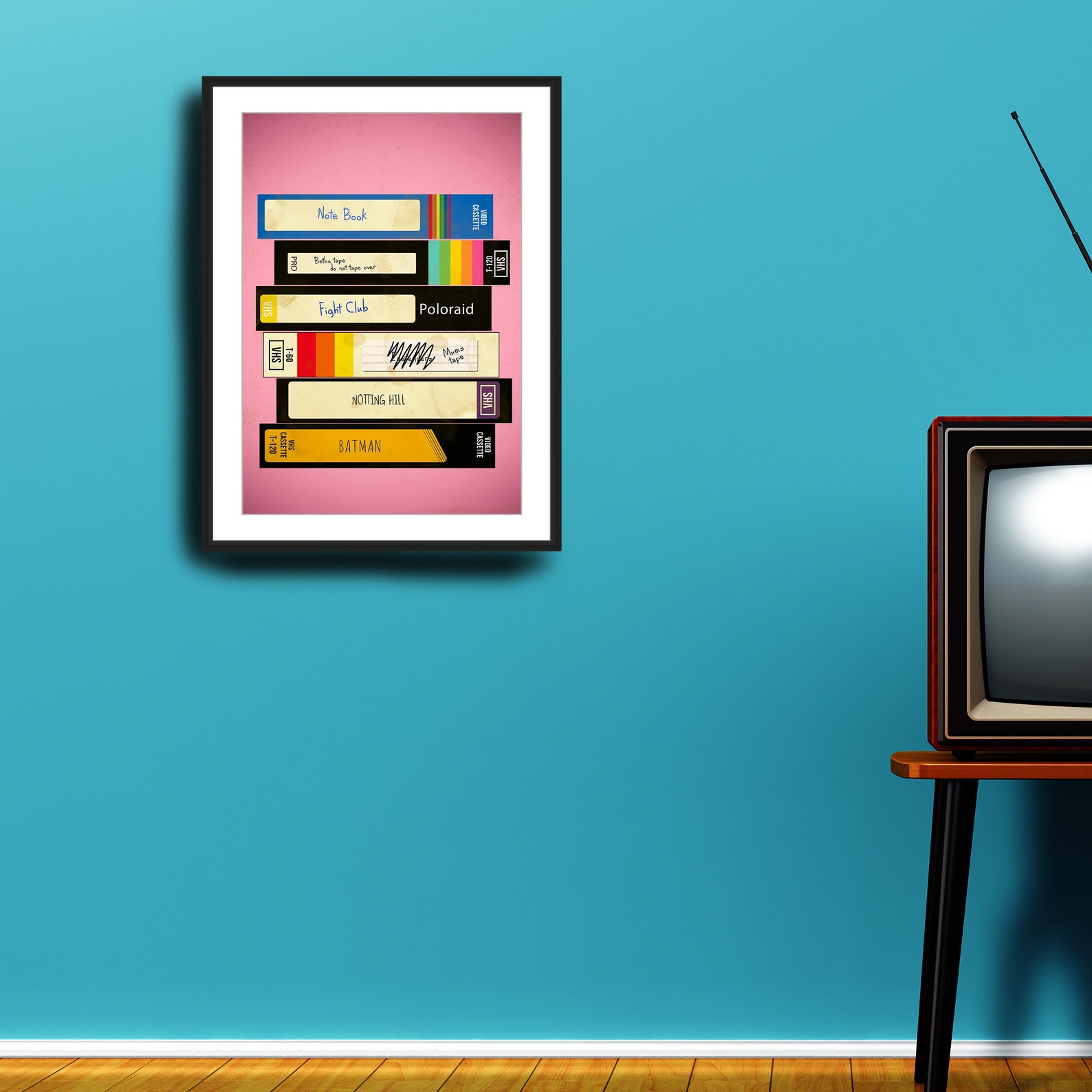 Personalised VHS Print Vintage Art Vintage Music Art Print | Etsy