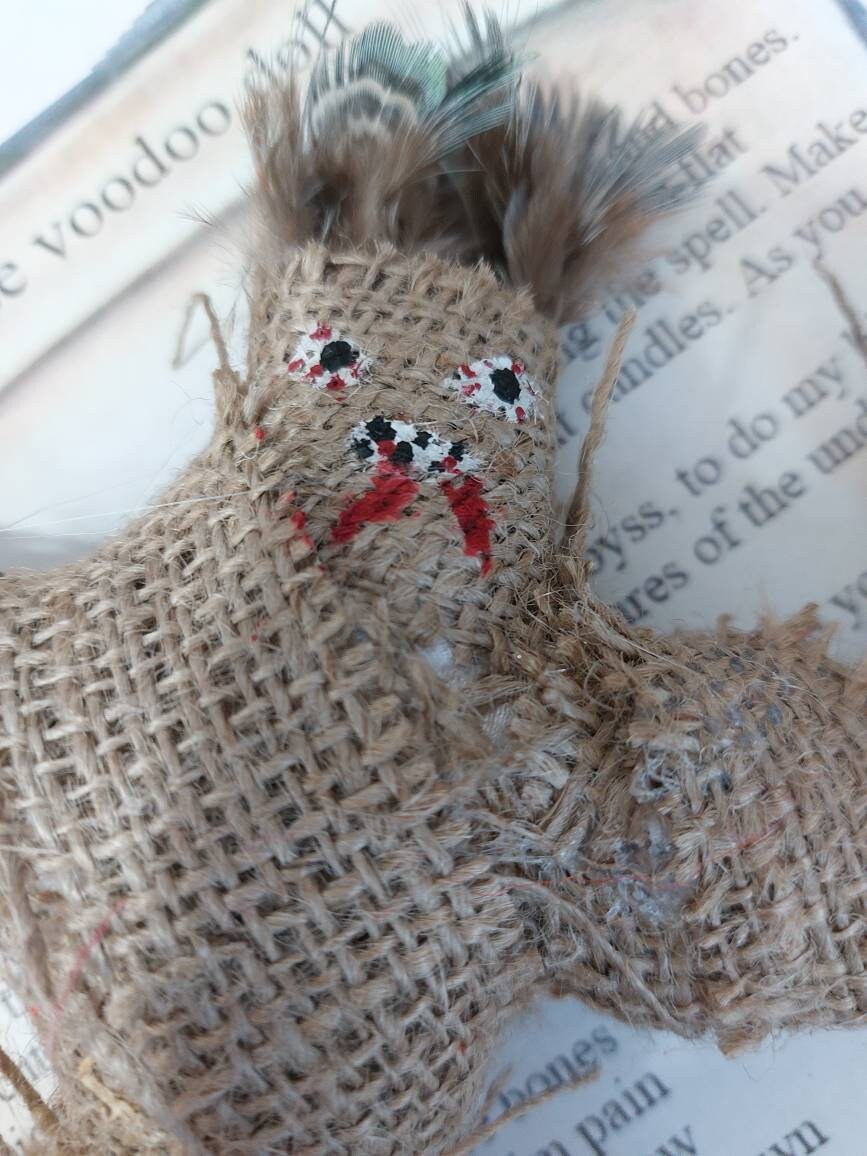Handmade Strong Voodoo Curse Doll, Revenge, Hoodoo, Wicca, Pagan ...