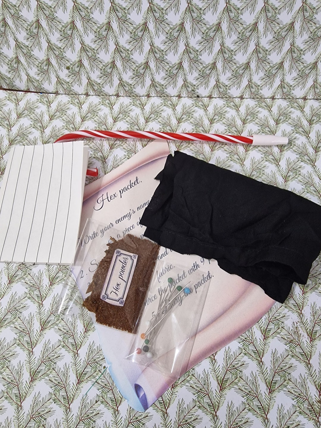 Hex Packet Curse Spell Kit, Voodoo Hoodoo, Witchcraft, Revenge - Etsy