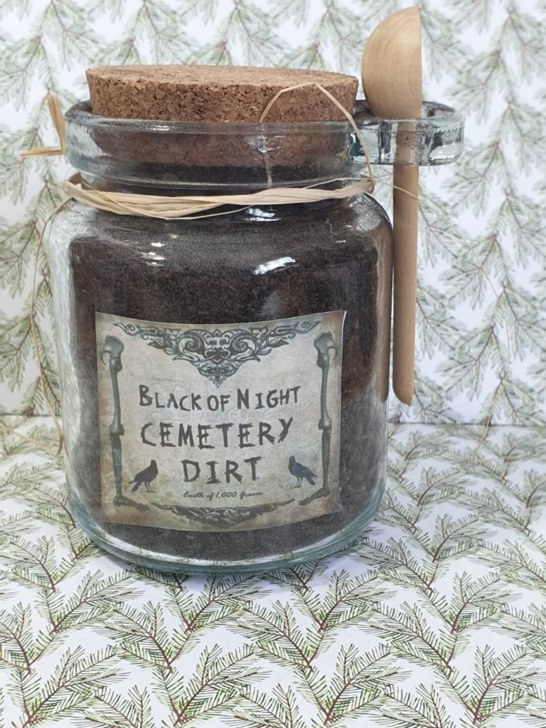 Large Jar of Cemetery/graveyard Dirt, Hand Gathered for Spell Work ...