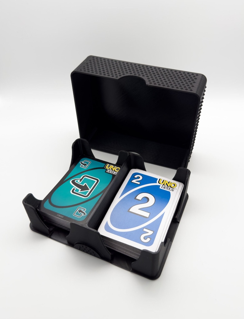 Uno Card Box Card Box With Lid Game Cards Game Organizer - Etsy