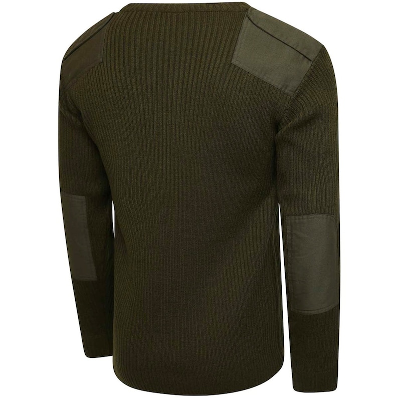 British Army Wool Commando Jumper Pullover Sweater Sweatshirt Mens ...