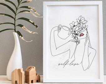 Abstract Art Love - Etsy