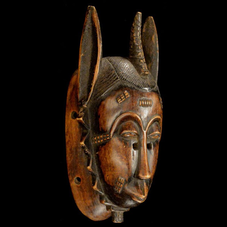 African Yaure Mask 21 - Etsy