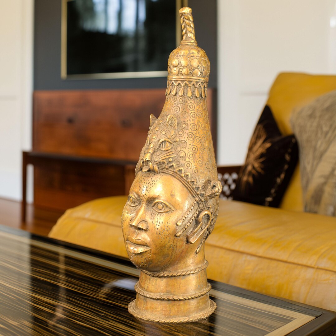 African Benin Ile-ife Bronze 46 Magnificent Craftsmanship From the ...