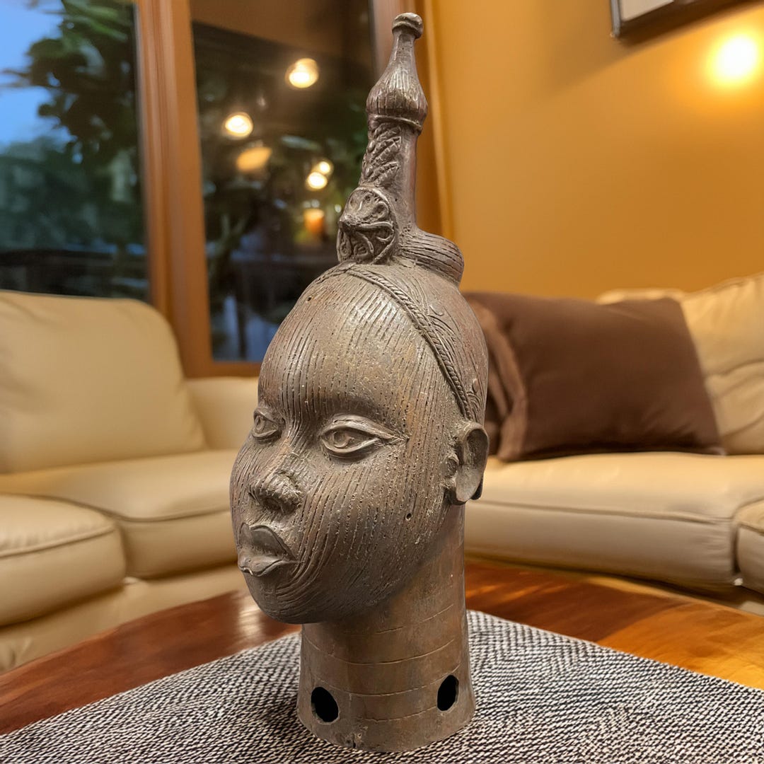 African Benin Ile Ife Bronze 84 From Nigeria - Etsy