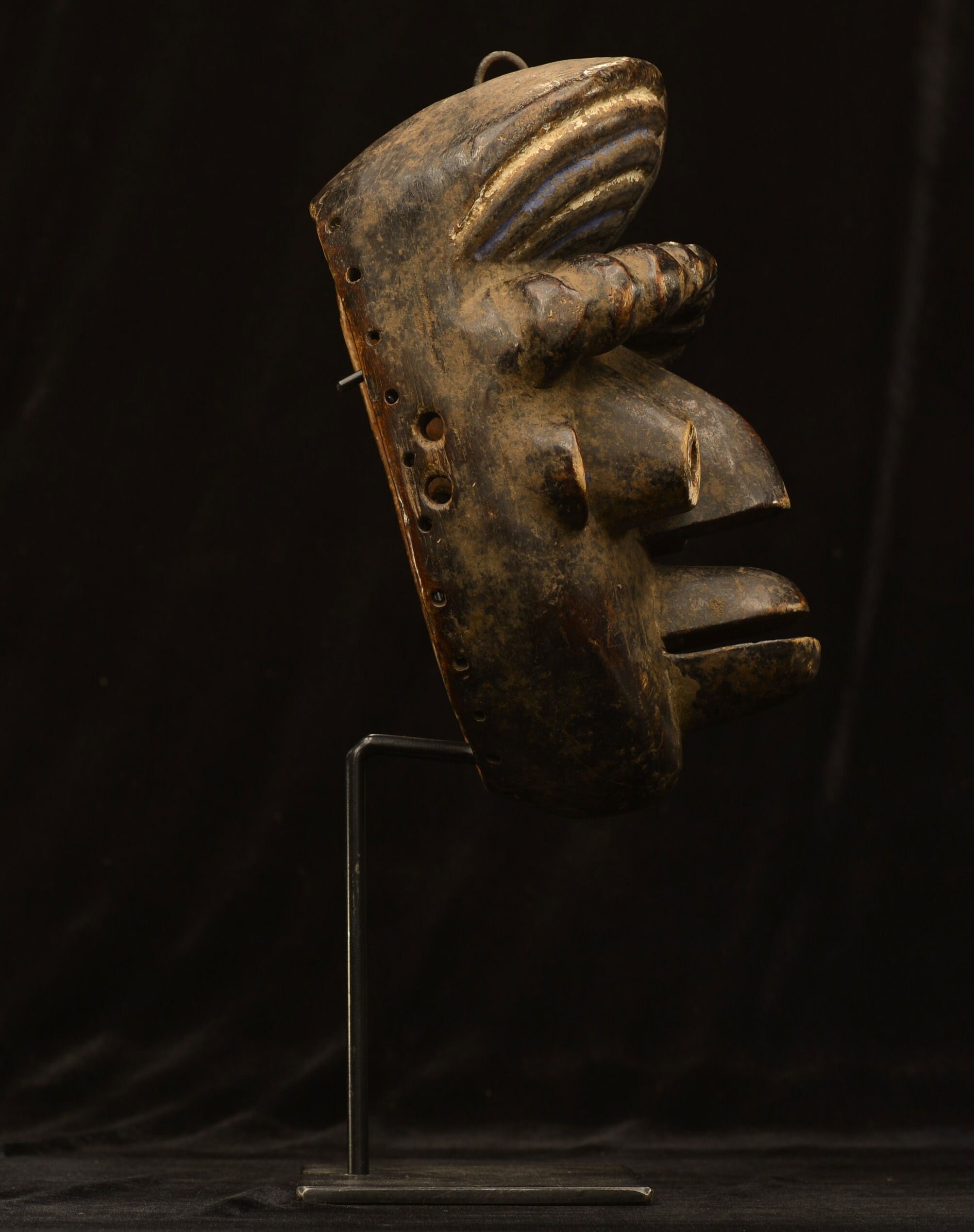 African Grebo Mask on Stand 57 - Etsy
