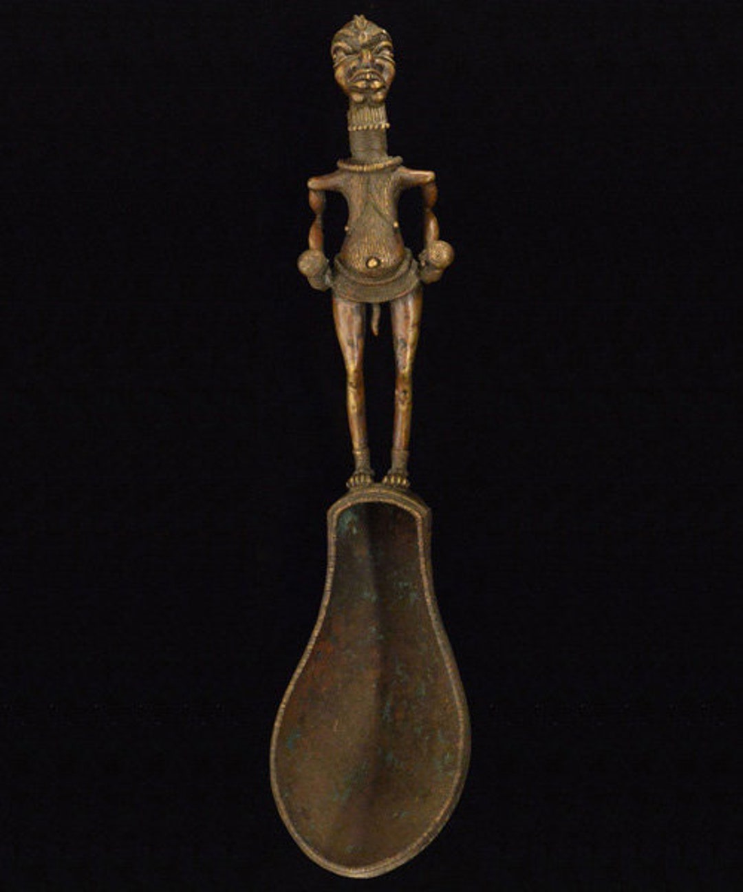 African Igbo Bronze Spoon 3 - Etsy