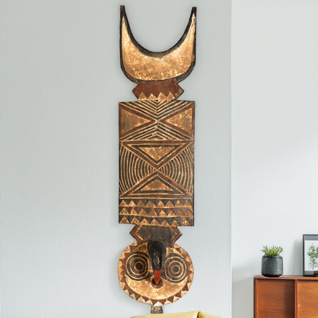 African Bobo Plank Mask Nwantantay 15 From Burkina Faso - Etsy