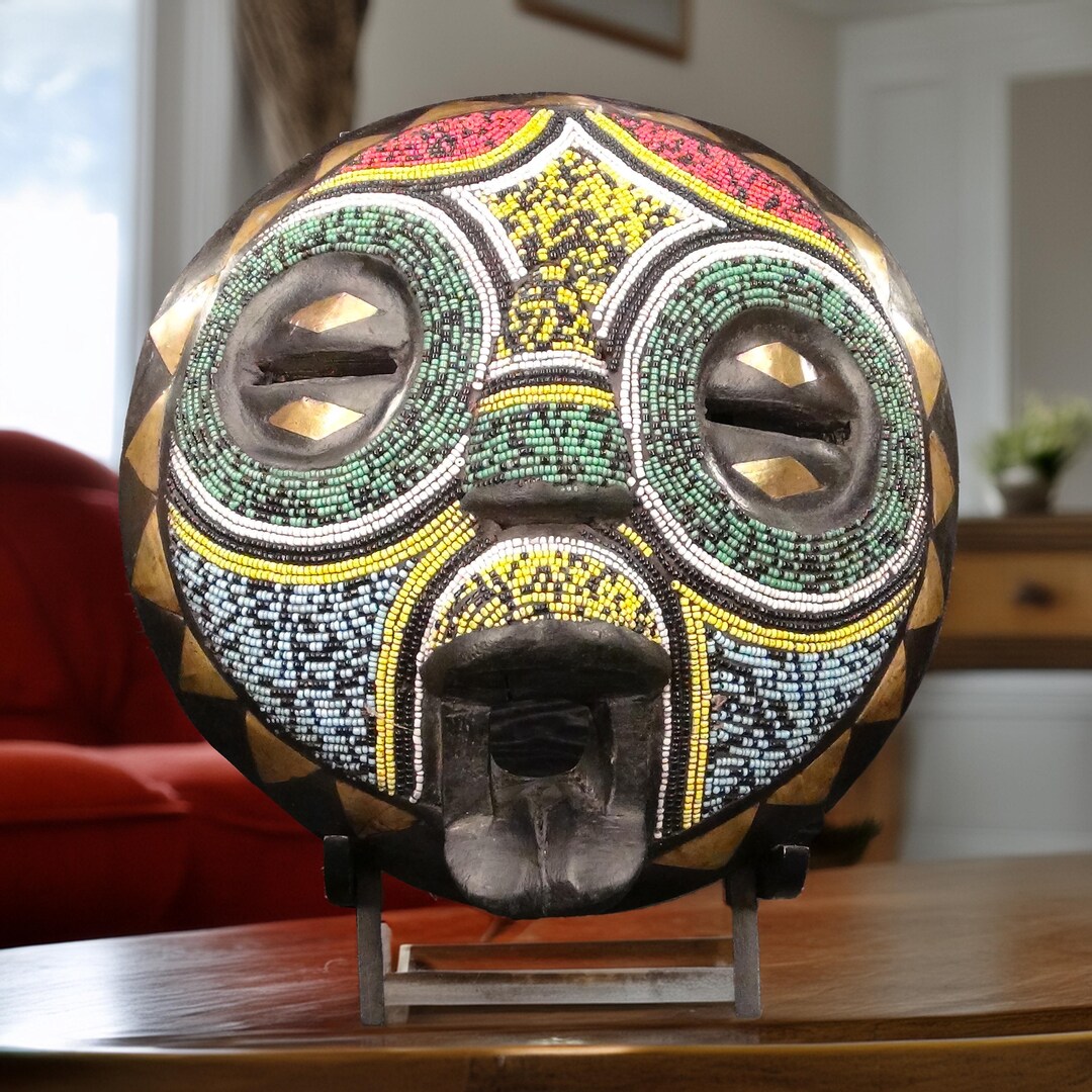 African Baluba Mask Gift Set 60 From Congo - Etsy