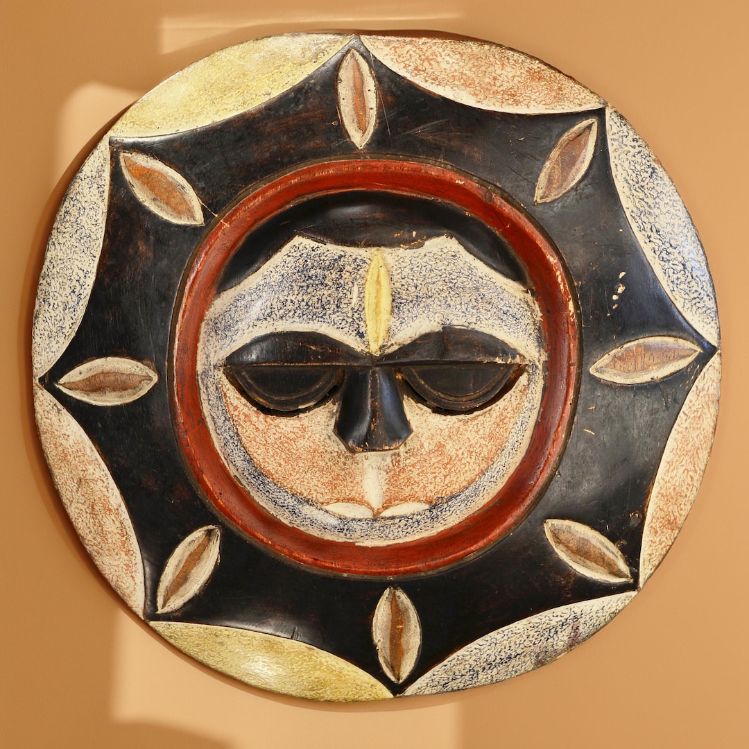 African Teke Mask 45 From Congo - Etsy