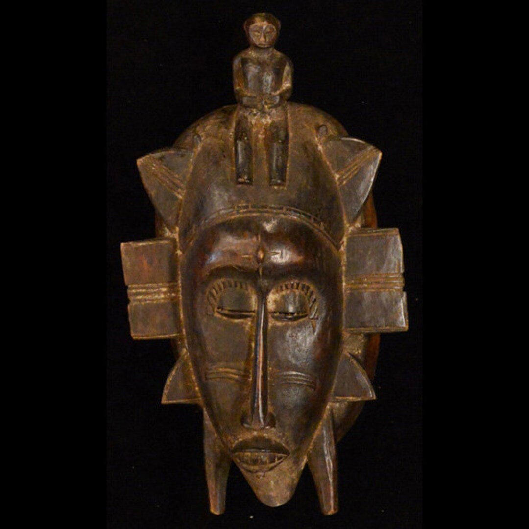 African Senufo Kpelie Mask 37 - Etsy