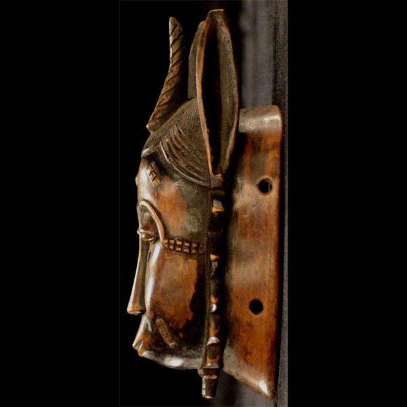 African Yaure Mask 21 - Etsy