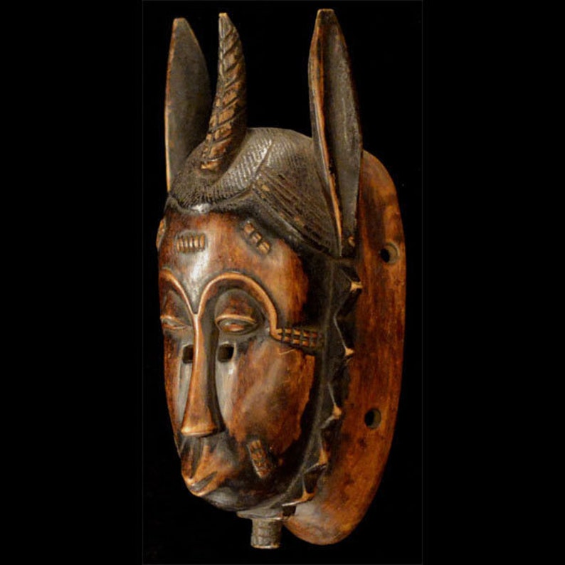 African Yaure Mask 21 - Etsy