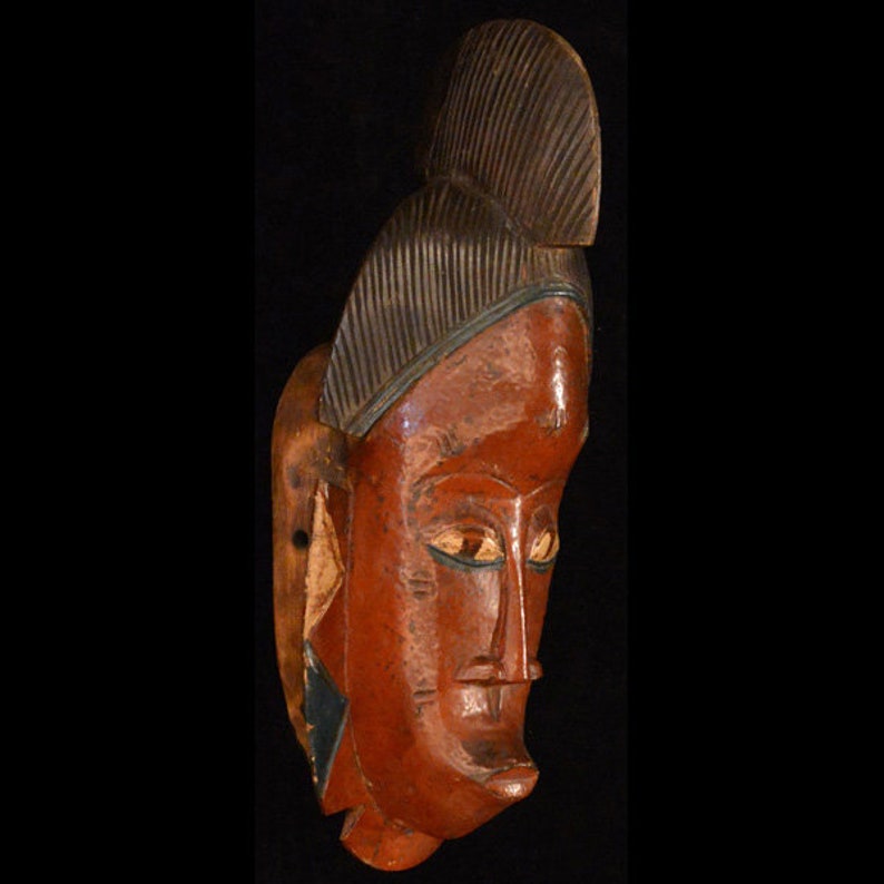 African Guro Mask 13 Great Wall Hanging - Etsy