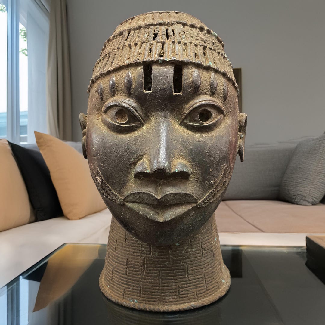 African Benin Ile Ife Bronze 90 From Nigeria - Etsy